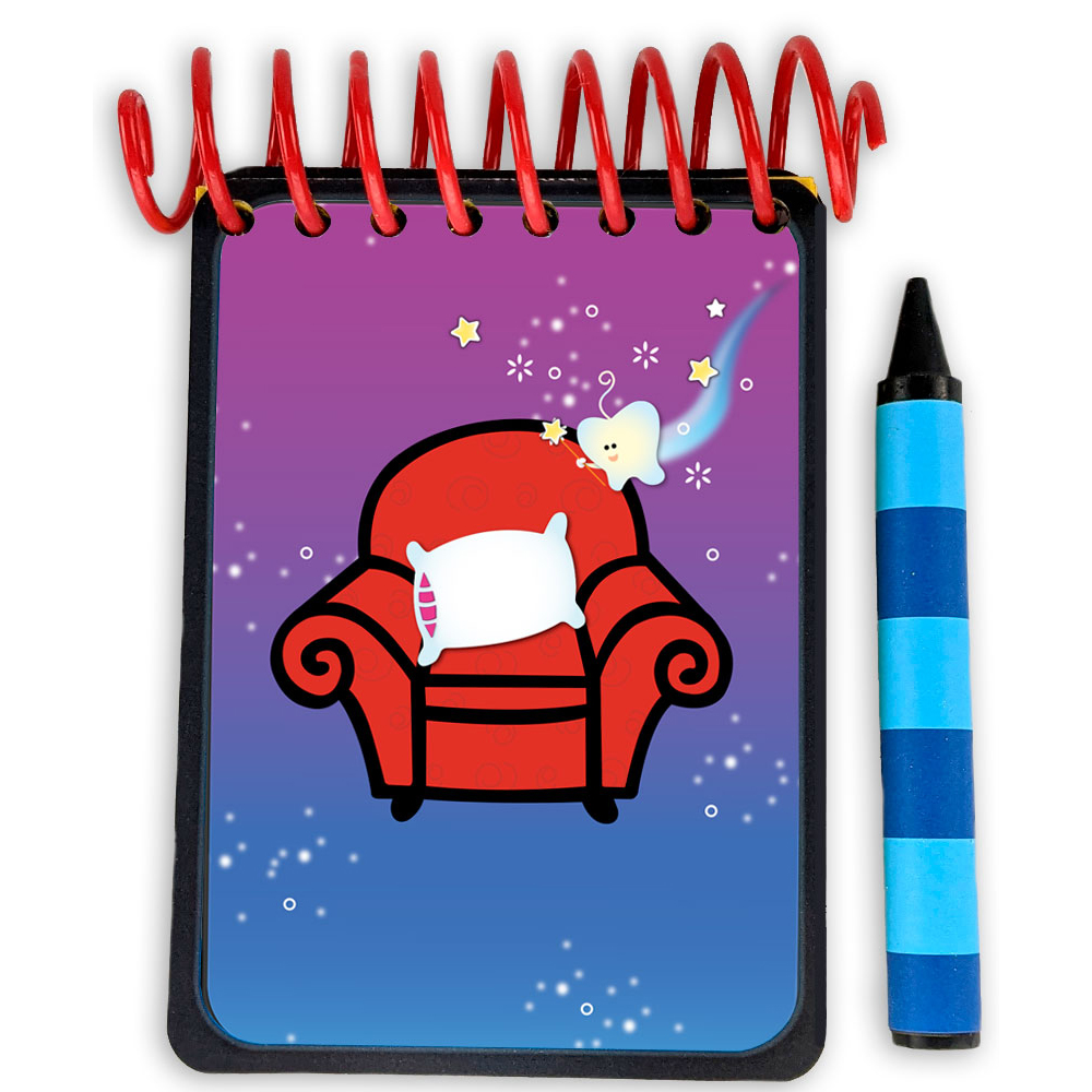 Tooth Fairy Handcrafted Handy Dandy Notebook - Handcrafted